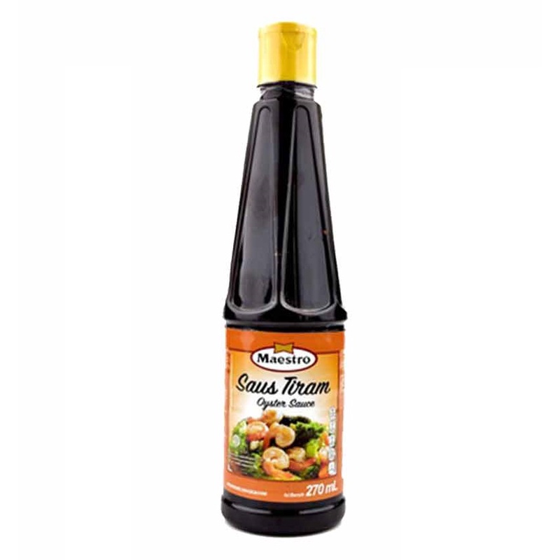 Jual saus tiram oyster maestro botol 270 | Shopee Indonesia