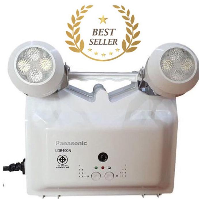 Jual lampu emergency panasonic twin spot led mata kucing LDR400N ...