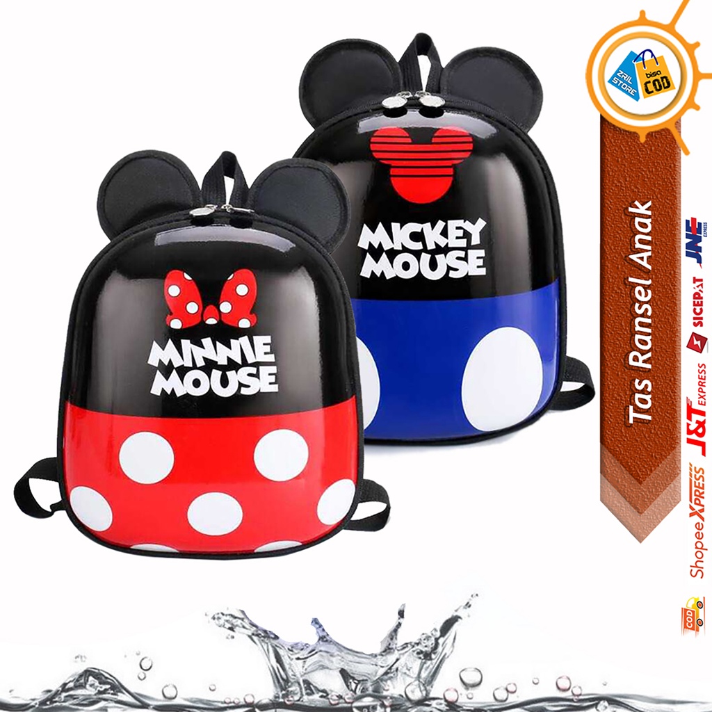 Jual Tas Minnie Mouse Anak Perempuan TK Backpack Karakter Disney ...