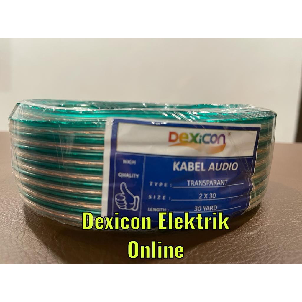 Jual Kabel Audio 30Y /Kabel Audio Per Roll / Kabel Transparan / Kabel ...