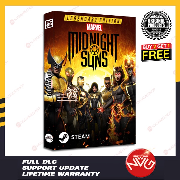 Jual Marvel Midnight Suns Legendary Edition PC Original | Shopee Indonesia