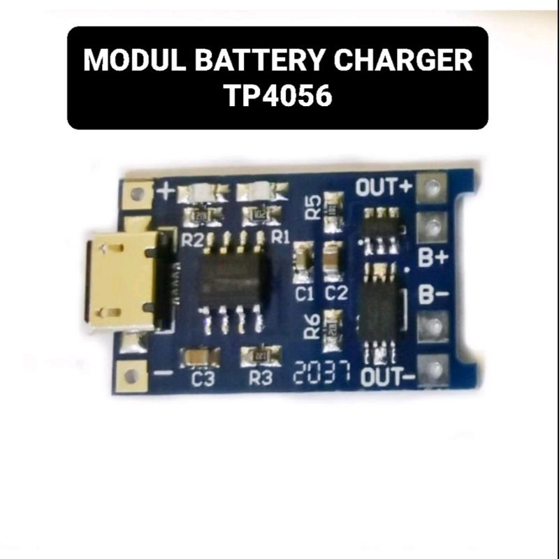 Jual Modul Cas Baterai TP4056 MICRO Battery Charger 18650 TP 4056 Power ...
