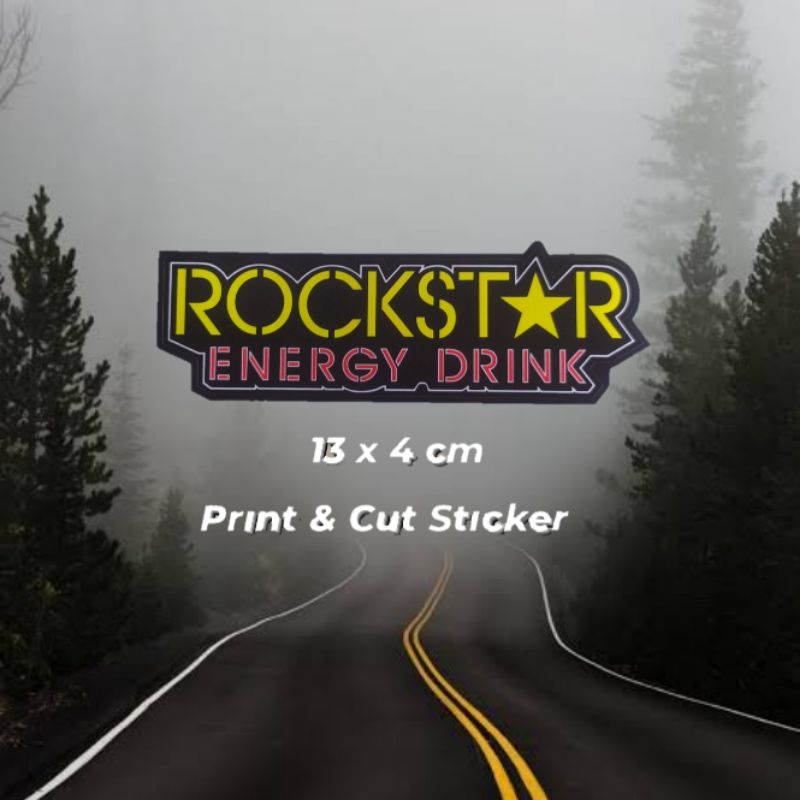 Jual Sticker stiker Logo RockStar Energy Drink | Shopee Indonesia