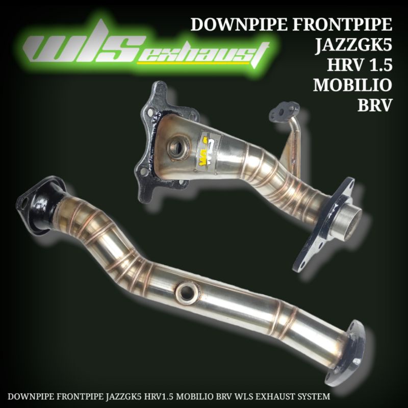 Jual DOWNPIPE FRONTPIPE JAZZ GK5 HRV1.5 MOBILIO BRV PNP WLS EXHAUST ...