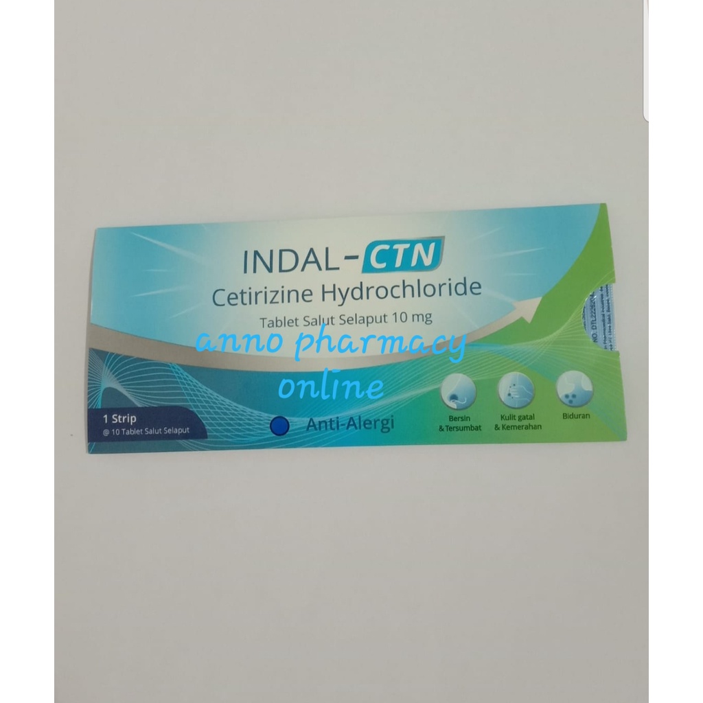 Jual Indal CTN STRIP isi 10 tablet | Shopee Indonesia