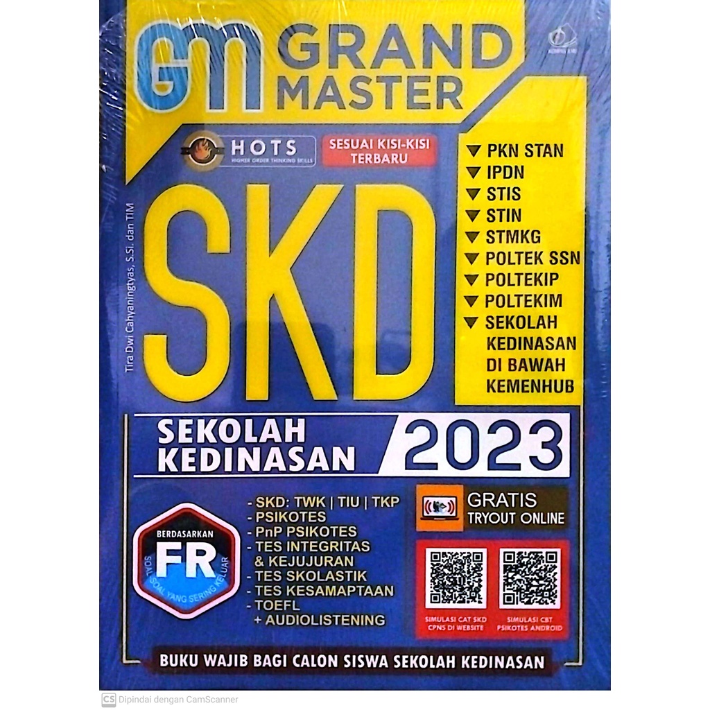 Jual Grand Master Tes Masuk Sekolah Kedinasan 2023 Uranus Ngagel