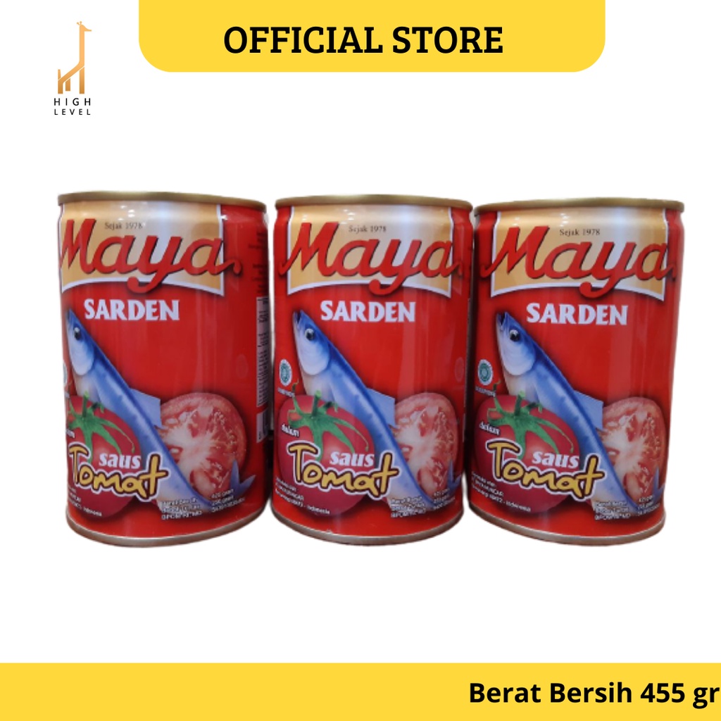Jual Sarden Sardines Maya Ikan Kaleng 425 gr | Shopee Indonesia