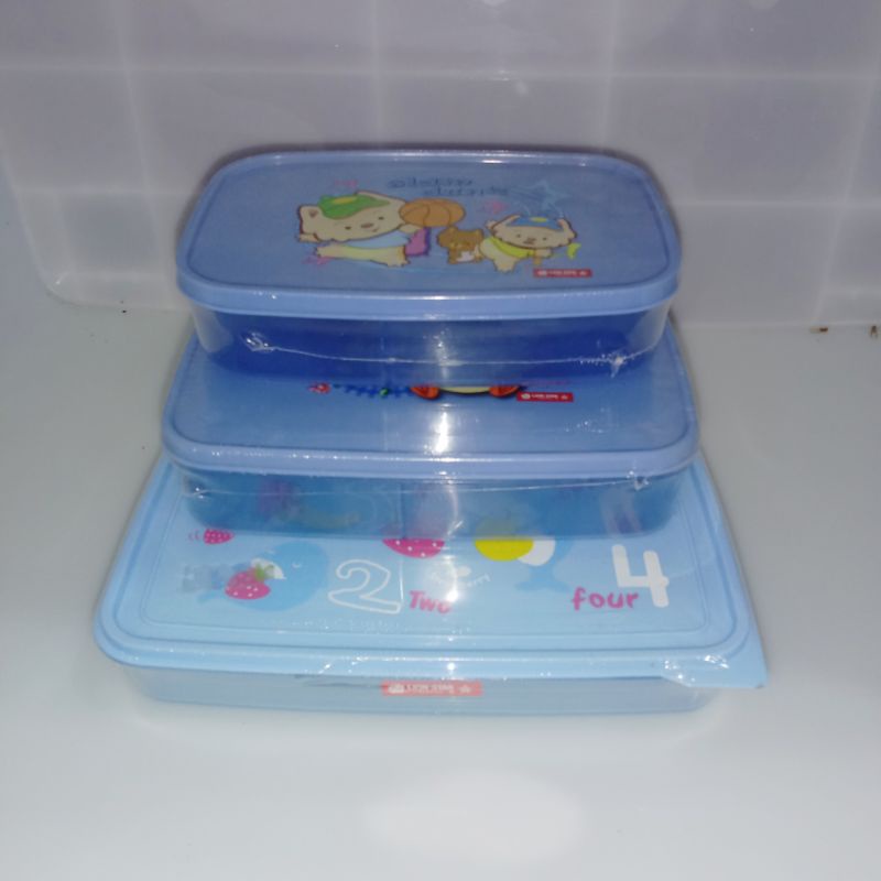 Jual KOTAK MAKAN / MOTIF / LION STAR | Shopee Indonesia