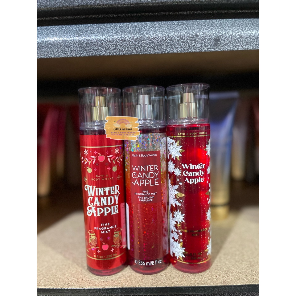 Jual Bath & body works bbw winter candy apple mist 236ml parfum perfume ...