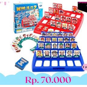 Jual TEBAK GAMBAR WHO IS IT - MAINAN EDUKASI BOARD GAME TEBAKAN ...