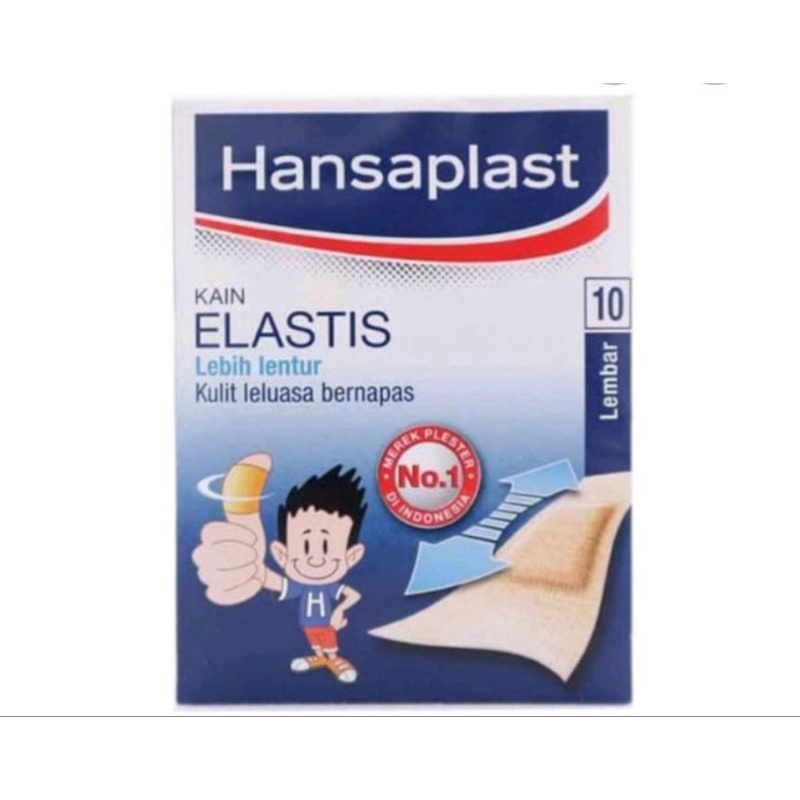 Jual Hansaplast Plester Kain Elastis Kemasan Amplop Isi 10 lembar ...