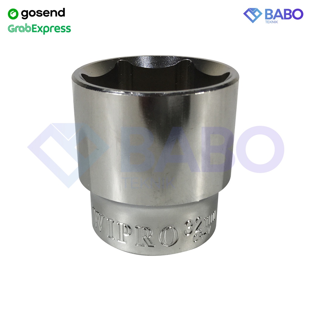 Jual WIPRO 1/2 INCH KUNCI SHOCK 32 MM 6 PT/ MATA SOK /SOCK (Socket Wrench) | Shopee Indonesia