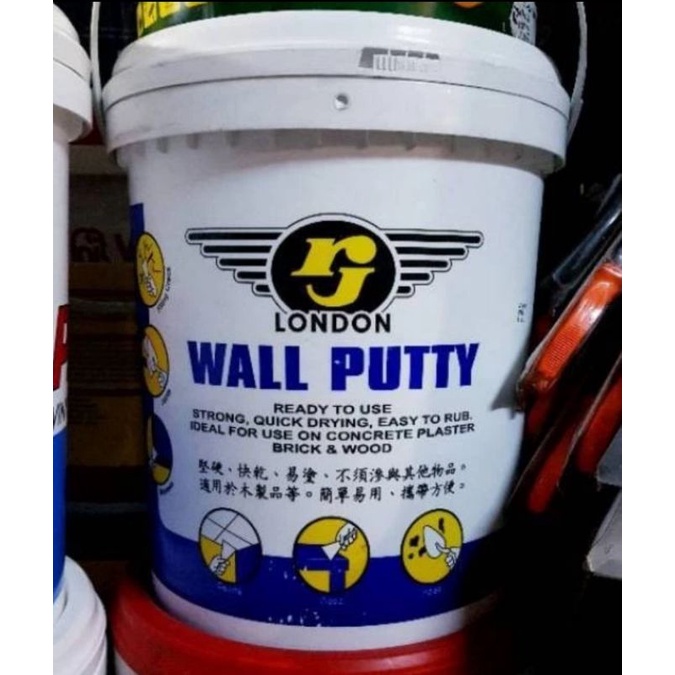 Jual Dempul RJ/Wall Putty @ 25 kg Khusus Medan Grab/Gojek | Shopee ...