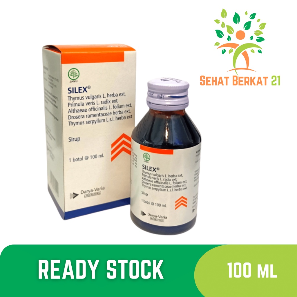 Jual SILEX Syrup 100 ML - Obat Batuk Sirup Herbal Sylex | Shopee Indonesia