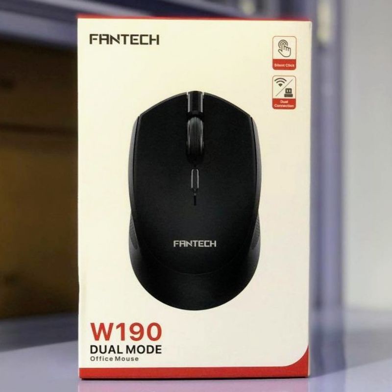 Jual Mouse Fantech W190 Wireless & Bluetooth Dual Mode Multi Device ...