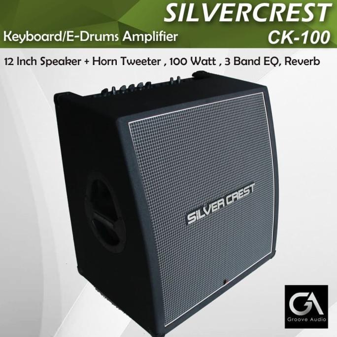 Jual Ampli Silvercrest CK100 Amplifier keyboard CK 100 Speaker E Drum | Shopee Indonesia
