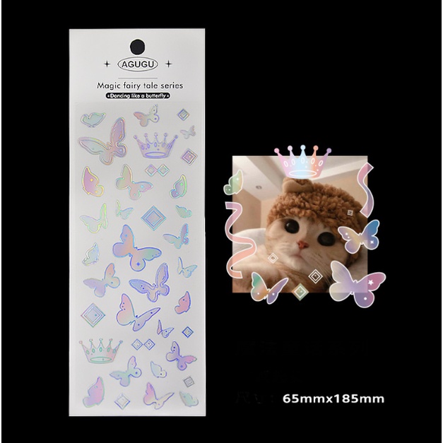 Jual Stiker laser magic fairy tale series | Shopee Indonesia