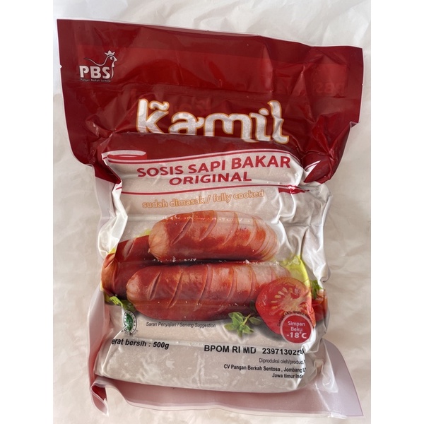Jual Kamil Sosis Sapi Bakar Original 1kg | Shopee Indonesia