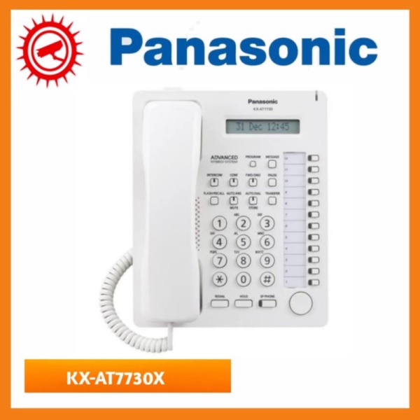 Jual Dijual parts Pesawat Telepon Digital Panasonic PABX KX-AT7730 putih 26SZ2 Murah | Shopee ...