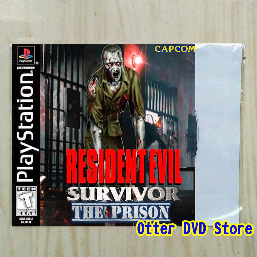 Jual Kaset CD Game Ps1 Ps 1 Resident Evil Survivor - The Prison ...