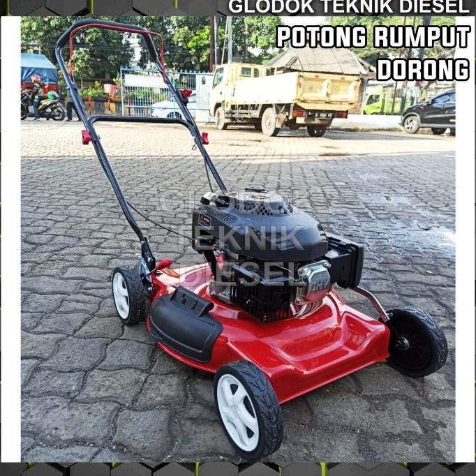 Jual MESIN POTONG RUMPUT DORONG BENSIN GASOLINE LAWN MOWER ORIGINAL ...