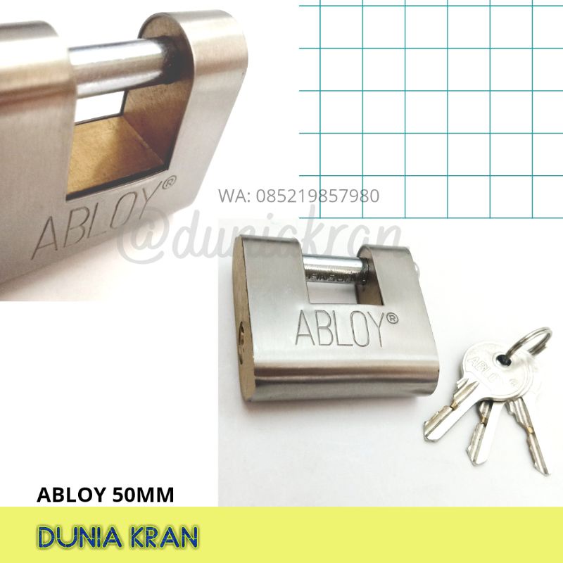 Jual GEMBOK ABLOY 50MM | Shopee Indonesia