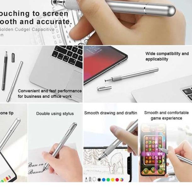 Jual Household Pen Stylus 2in1 Original - Hitam | Shopee Indonesia