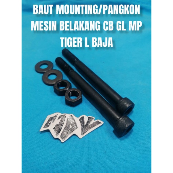 Jual BAUT PANGKON MESIN BELAKANG CB GL MP TIGER L BAJA | Shopee Indonesia
