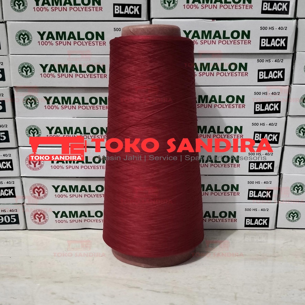 Jual 1 Pcs Benang Obras Polyester komplit (130 gram -+) Benang obras ...