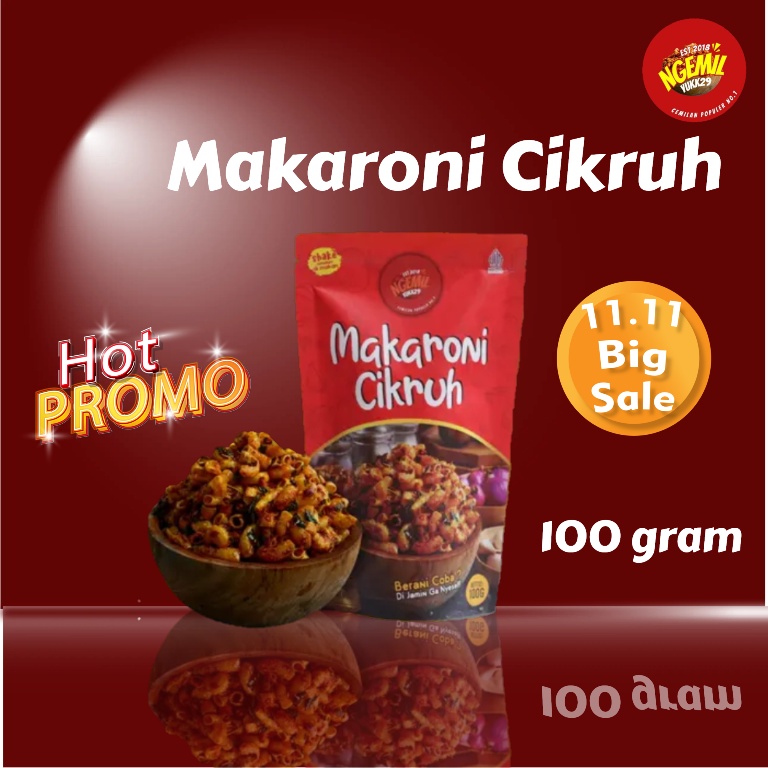 Jual 100 GR MAKARONI CIKRUH BY NGEMILYUKK29 | Shopee Indonesia