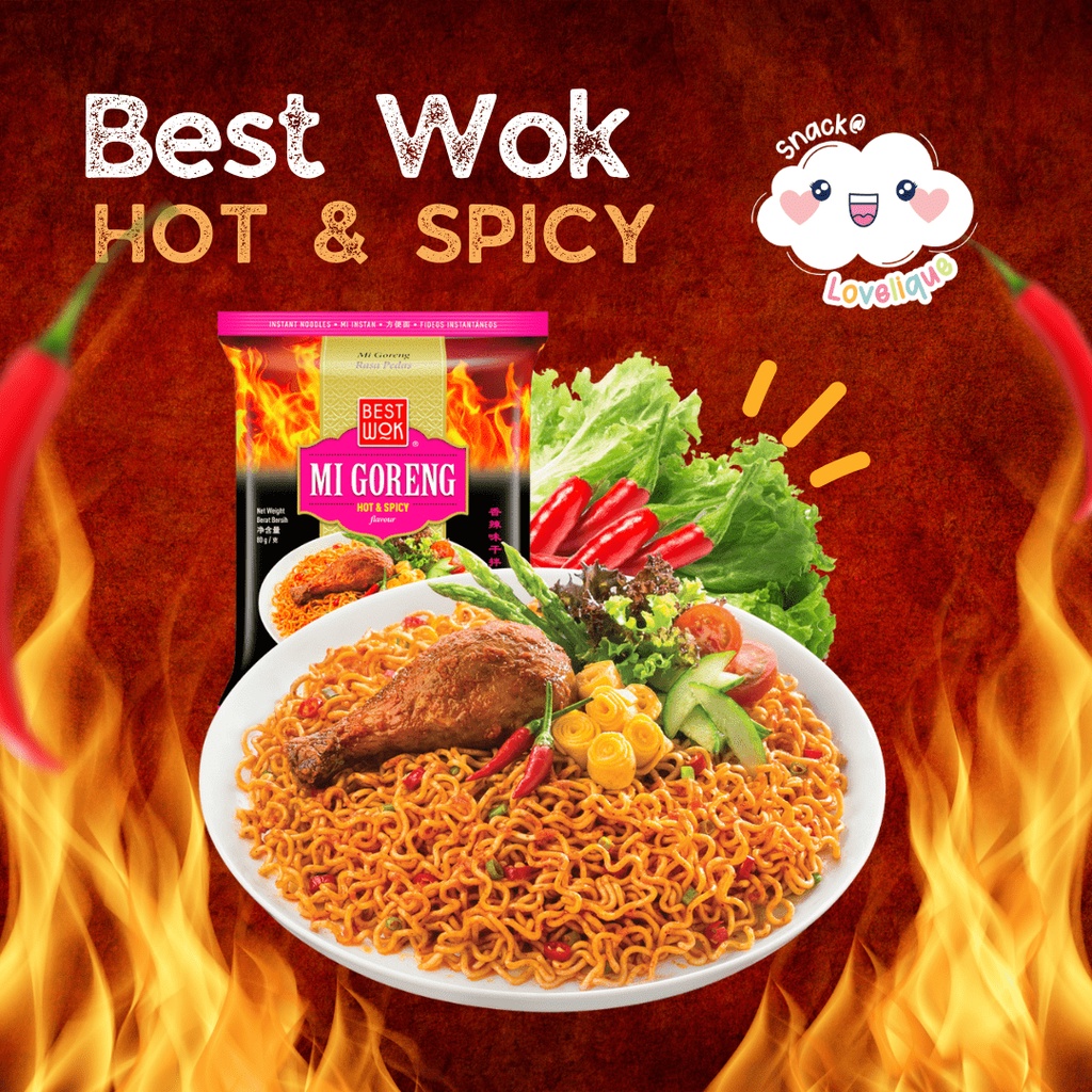 Jual Best Wok Mi Instan - All Variant - Instant Noodle (Mie Instan ...