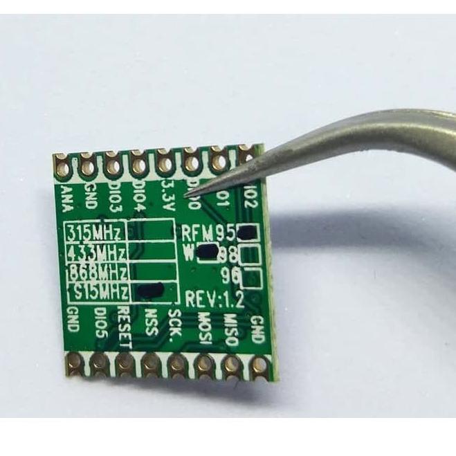 Jual HopeRF LoRa Transceiver Module RFM95 RFM95W 915 MHz | Shopee Indonesia