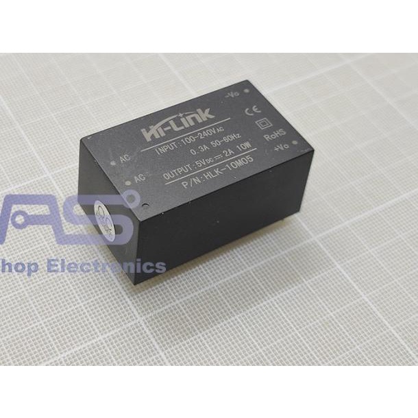 Jual Hi-Link HLK-10M03 HLK-10M05 HLK-10M12 HLK-10M24 10W AC-DC Power ...