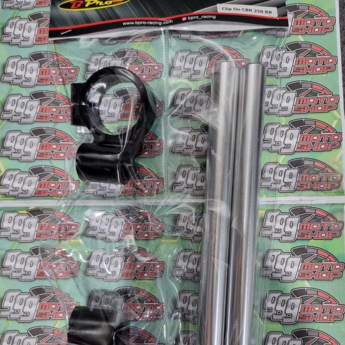Jual bpro racing stang clip on cbr 250 rr 150 r 45mm jepit as | Shopee ...