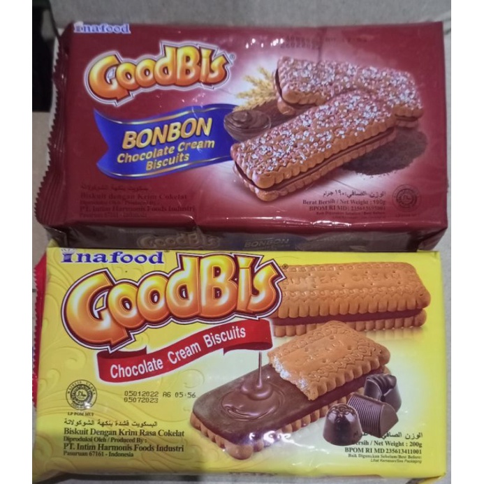 Jual Biskuit Cream Inafood Goodbis 200gr | Shopee Indonesia