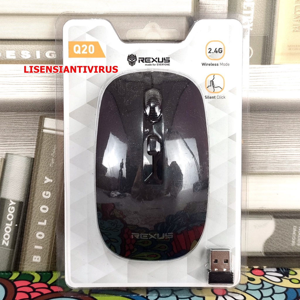 Jual Rexus Mouse Rexus Wireless Office Q20 Silent Click Mouse Office ...