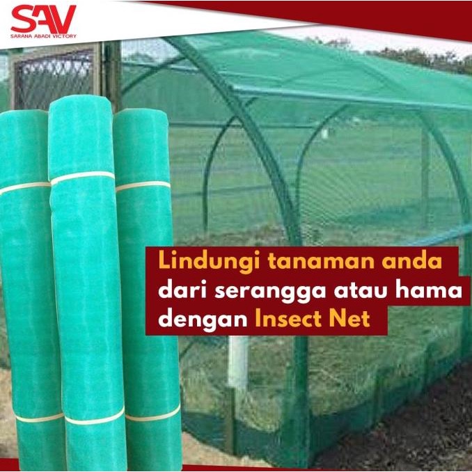 Jual insect net, jaring tanaman, jaring green house, safety net murah ...