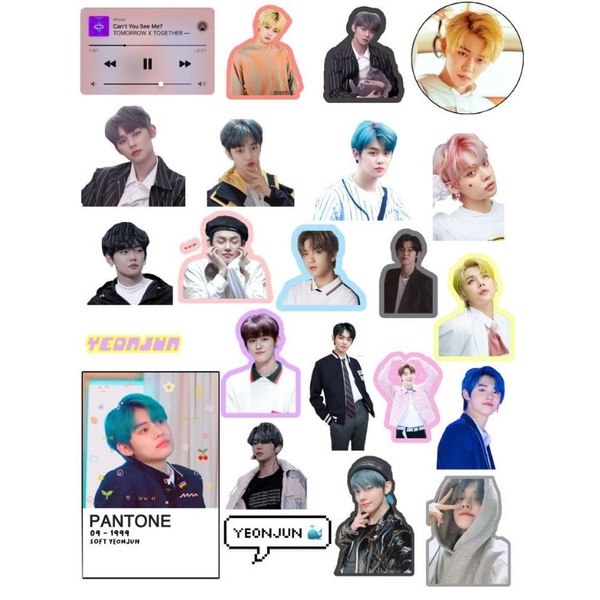 Jual STICKER TXT aesthetic kpop journaling laptop | Shopee Indonesia