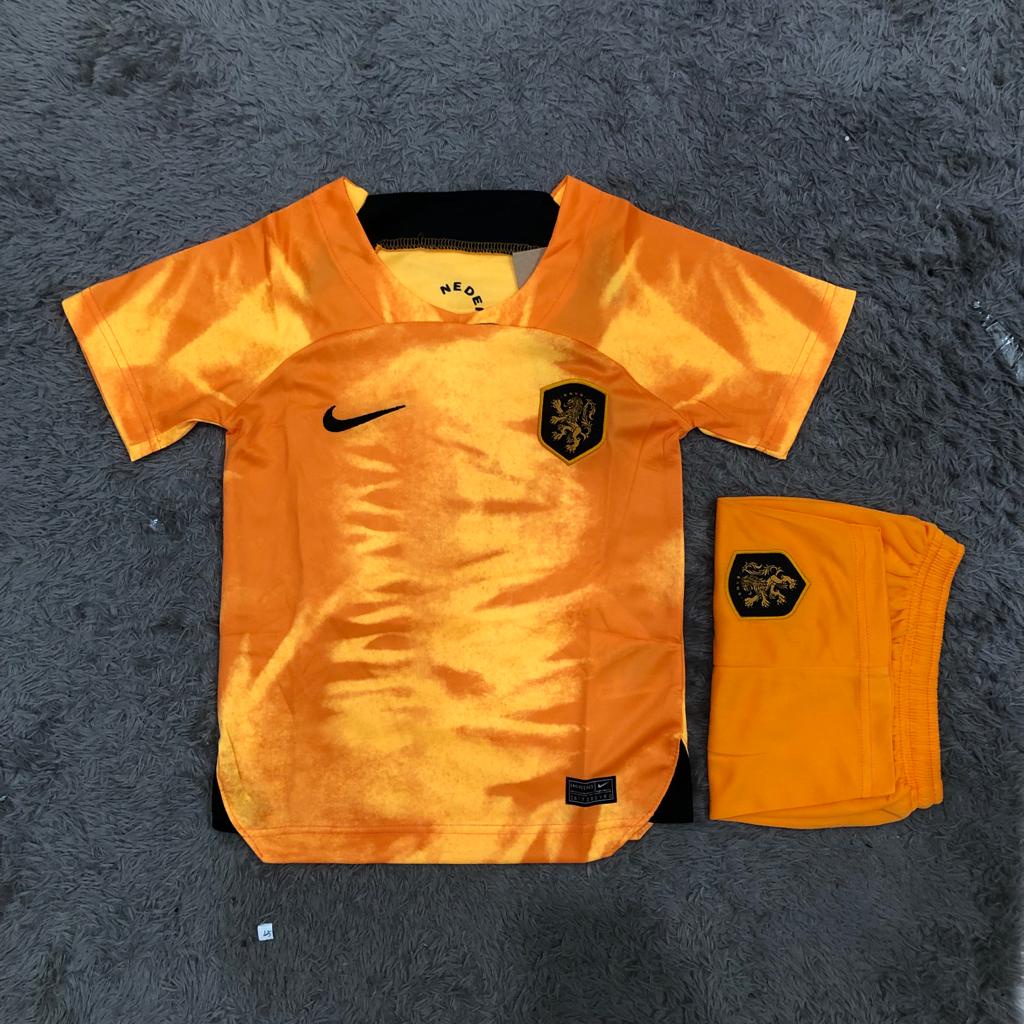 Jual JERSEY KIDS ( ANAK-ANAK ) BELANDA HOME PIALA DUNIA 2022 QATAR ...