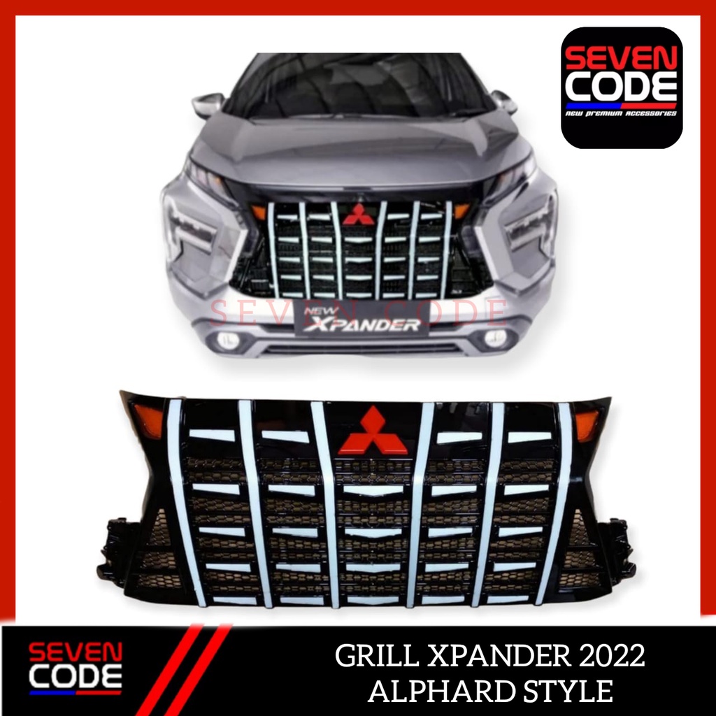 Jual GRILL XPANDER 2022 MODEL ALPHARD SEVENCODE | Shopee Indonesia