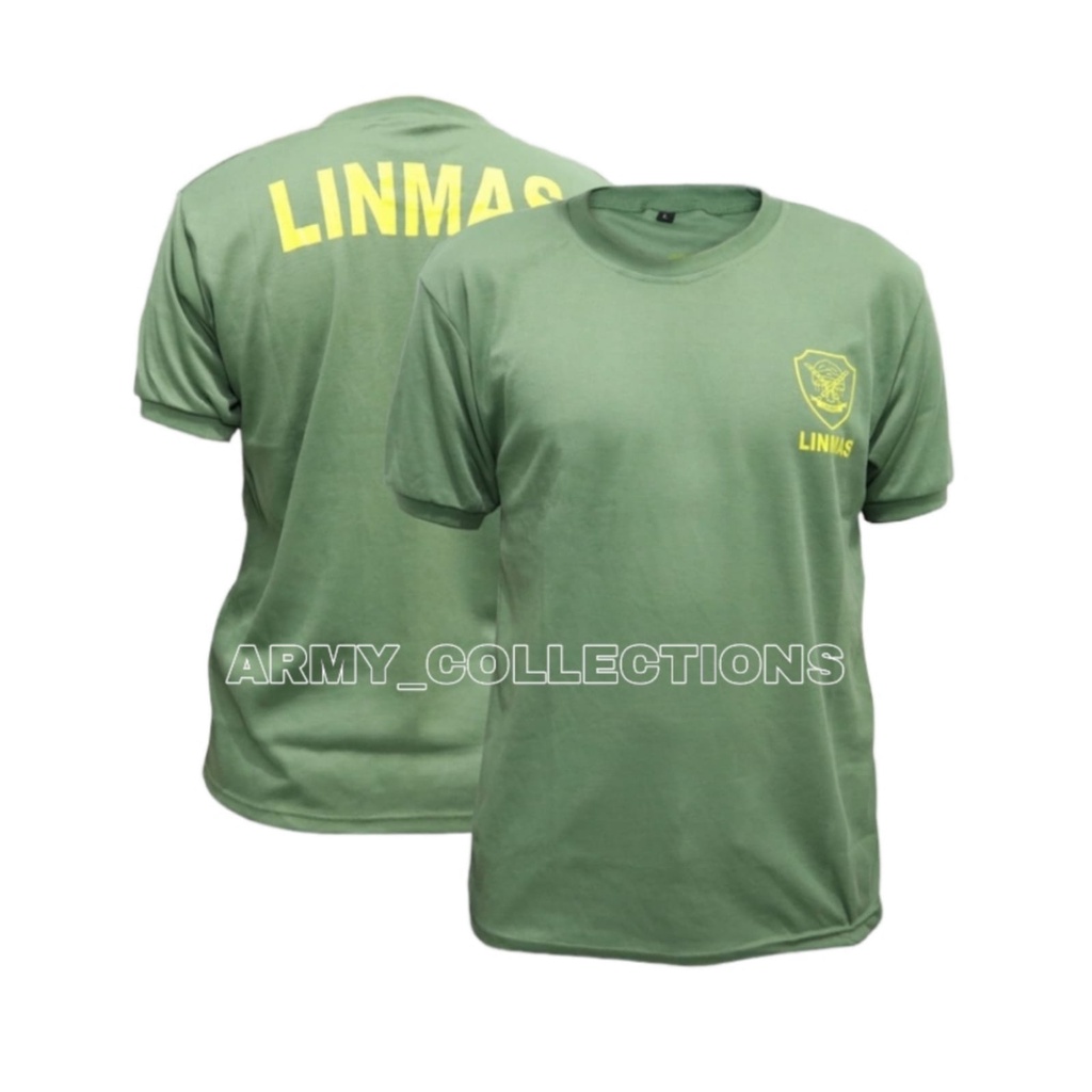Jual Kaos Linmas Lengan Pendek/Kaos dalam Linmas | Shopee Indonesia