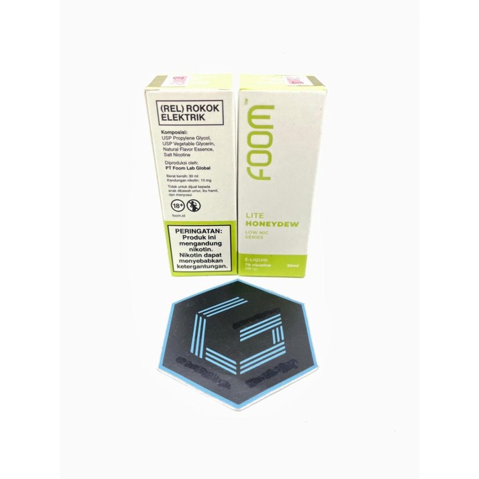 Jual SALT - Foom LITE HONEYDEW 30ML 10MG Liquid Pods Friendly Melon Nic ...