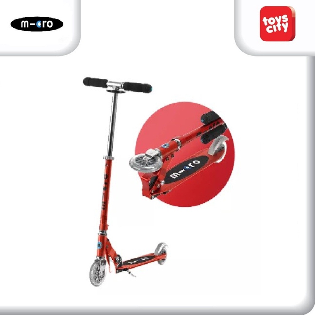 Jual Micro Sprite Scooter Red Skuter Original | Shopee Indonesia