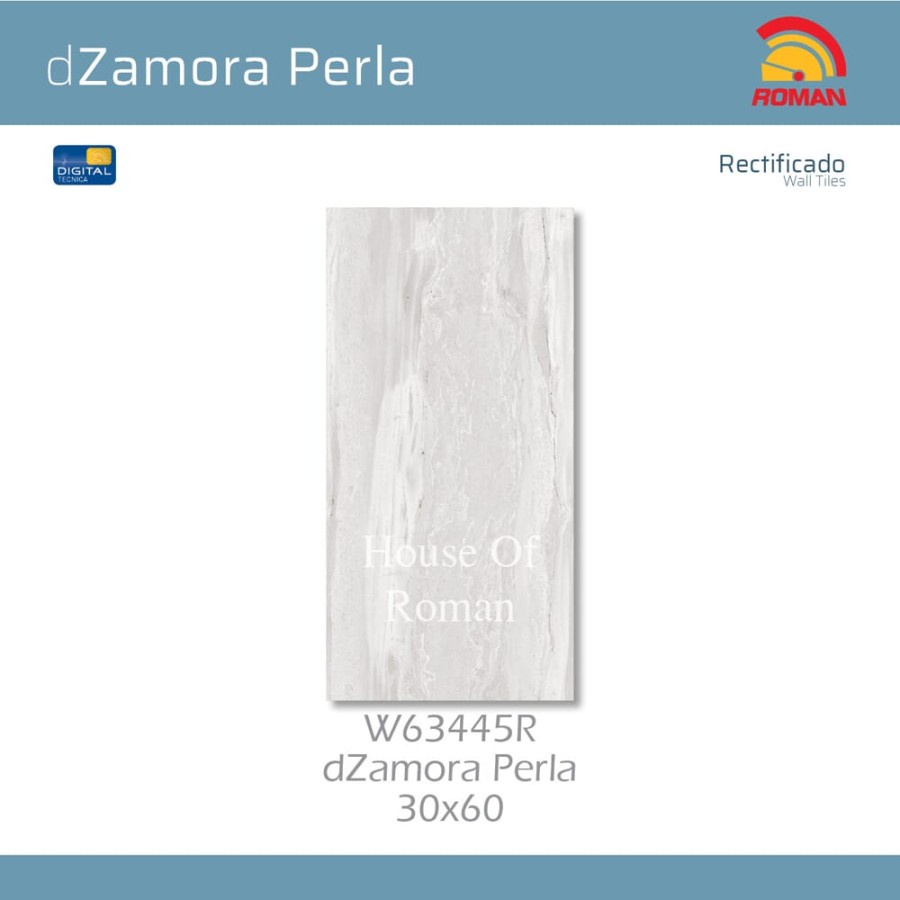 Jual ROMAN KERAMIK DZAMORA PERLA 30X60R W63445R (ROMAN HOUSE OF ROMAN ...
