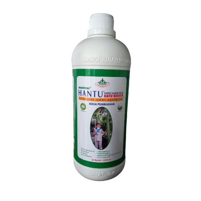 Jual Pupuk Pembuahan Organik Jimmy Hantu Jago Tani 1 Liter | Shopee ...