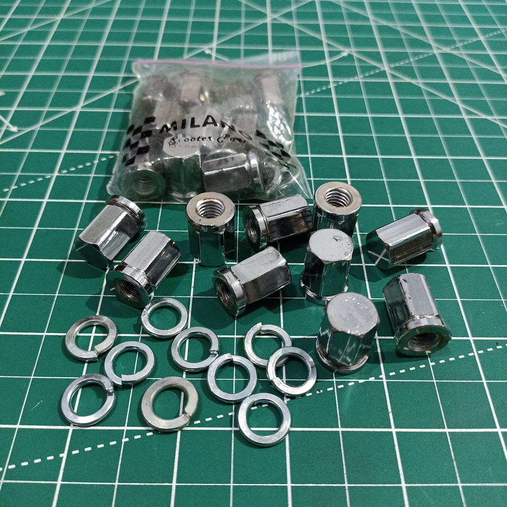 Jual Mur Baut Velg Tubeless Vespa Milano PX Excel Sprint VRossi ...