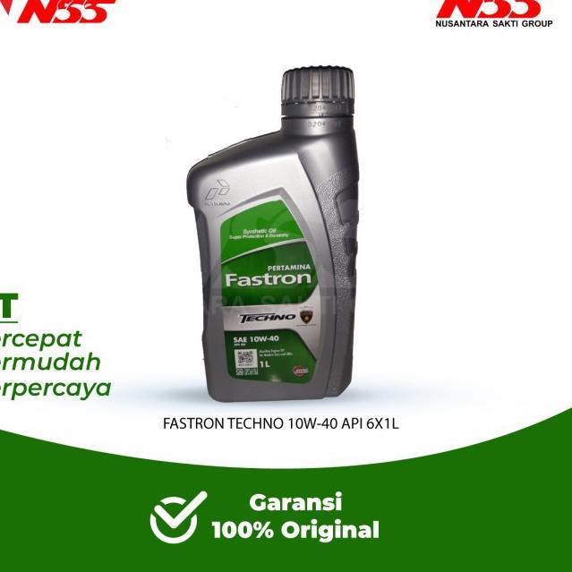 Jual Oli Mobil Pertamina - FASTRON TECHNO 10W-40 (1L) | Shopee Indonesia