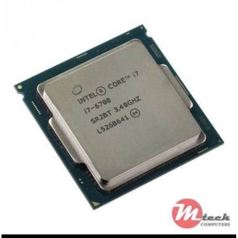 Jual PROCESSOR INTEL CORE I7 6700 TRAY TANPA FAN SOCKET 1151 | Shopee Indonesia