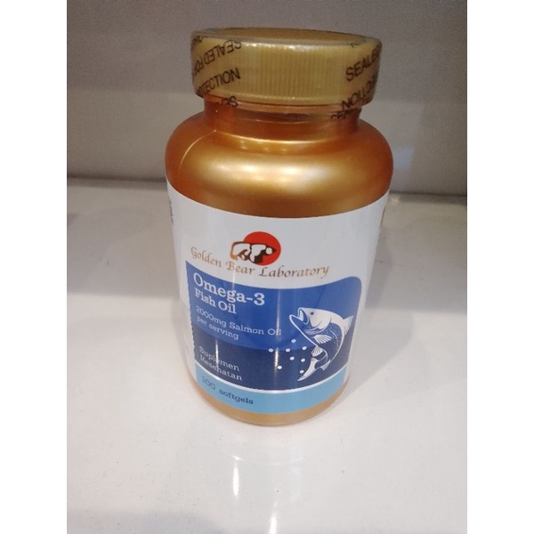 Jual golden Bear omega 3 100 sof | Shopee Indonesia
