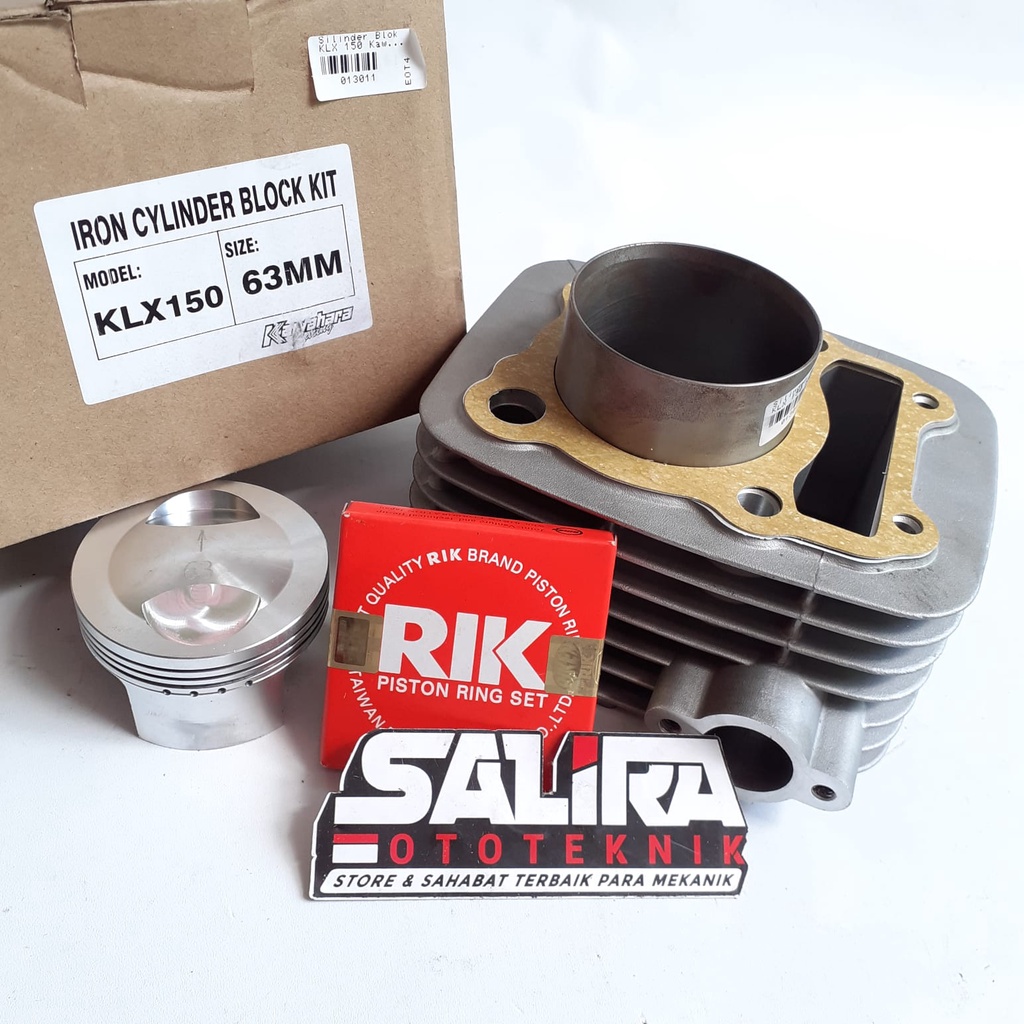 Jual Silinder Sylinder Blok Block Buring Kawasaki KLX 150 KLX150 ...